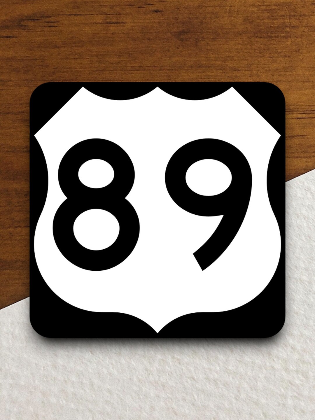 United States Route 89 Sticker Road Sign Sticker Travel - Etsy