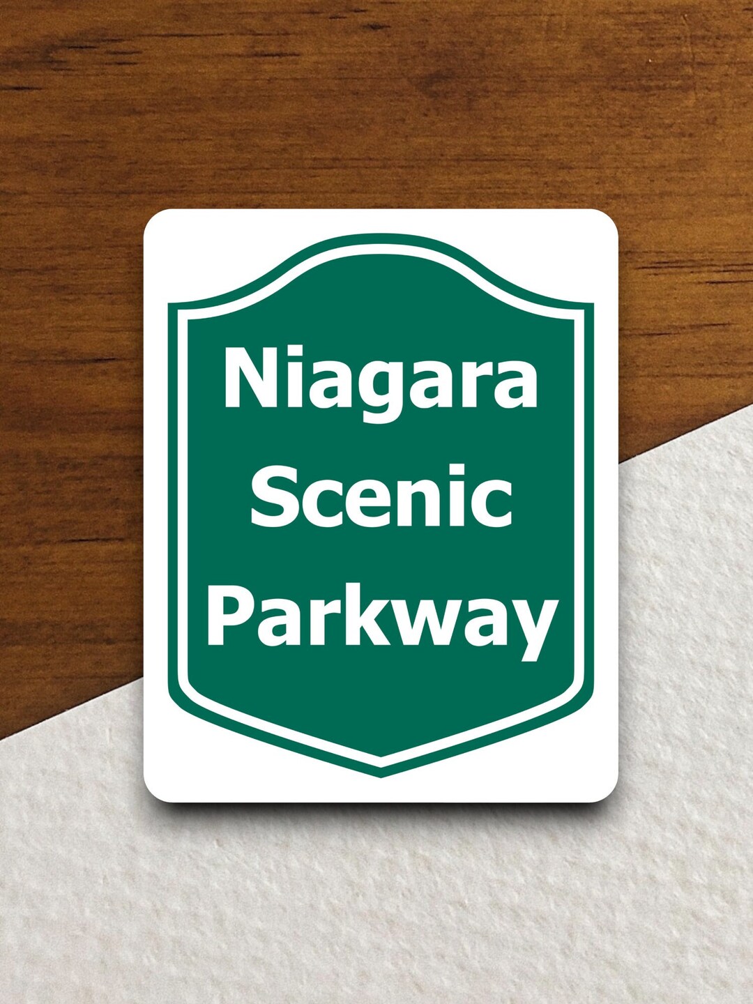 Niagara Scenic Parkway Road Sign Stickers, Traffic Sticker, Road Sign ...