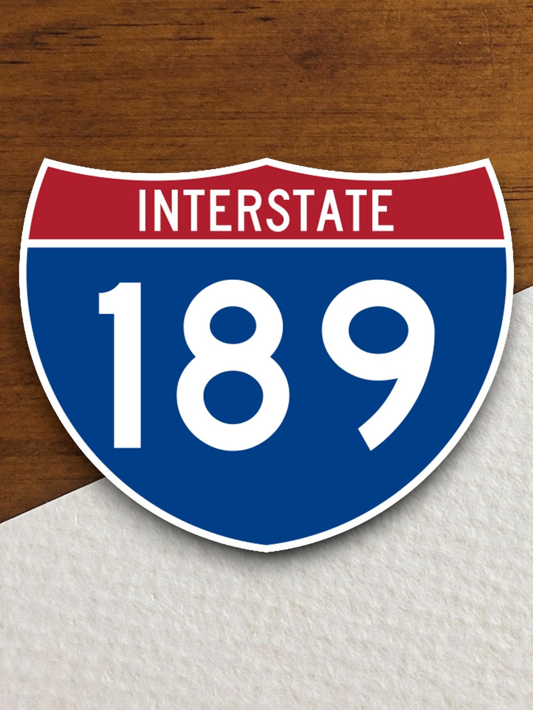 Interstate Route 189 Sticker, Interstate Highway Sign Expressway ...