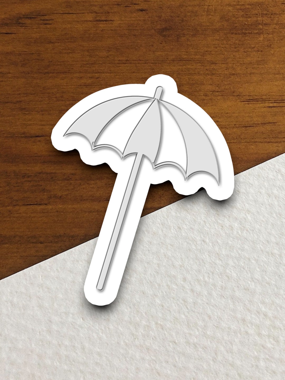 Beach Umbrella Sticker, Vacation Sticker, Travel Sticker, Room Decor ...