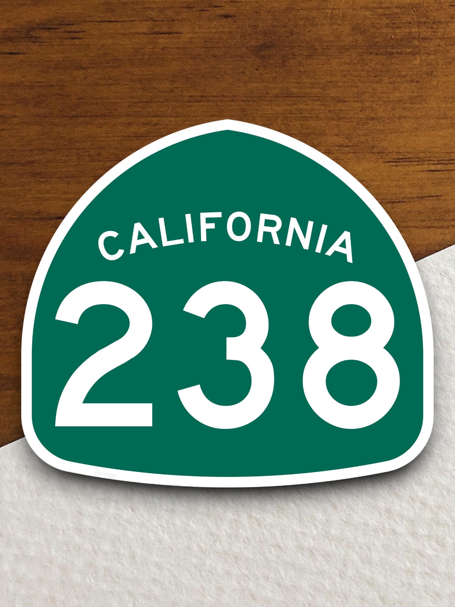 California State Route 238 Road Sign Sticker, Road Trip Sticker ...