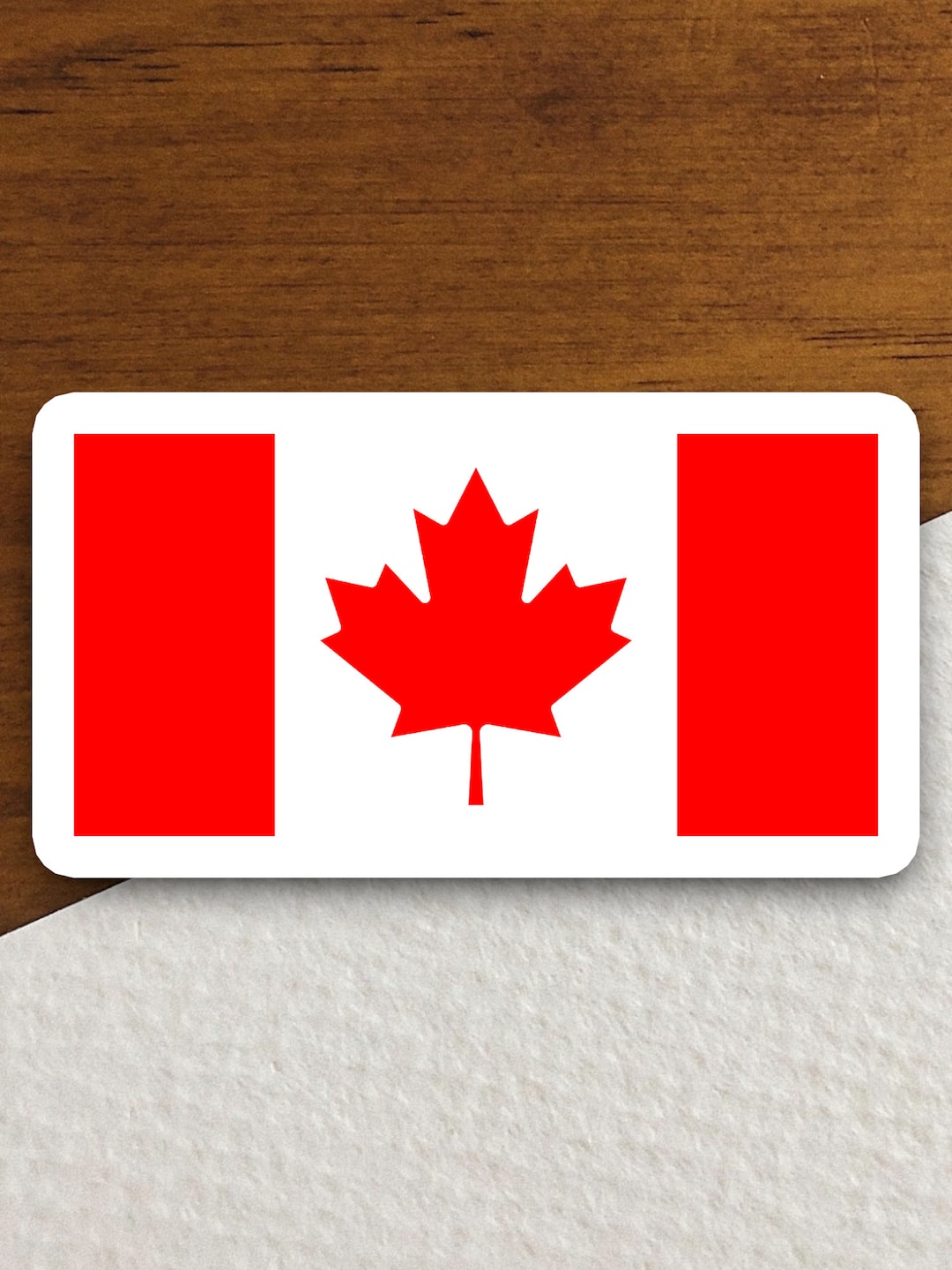 Canada Country Flag Sticker, International Country Sticker ...