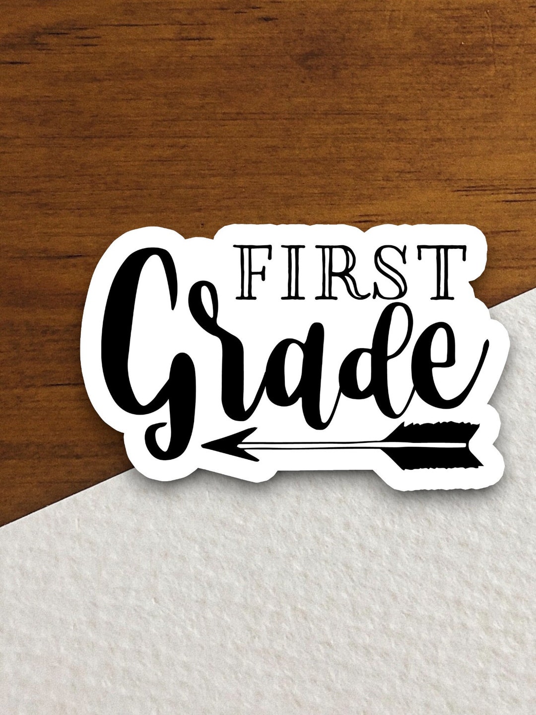 First Grade Sticker, Teacher Sticker, Education Sticker, School Sticker ...