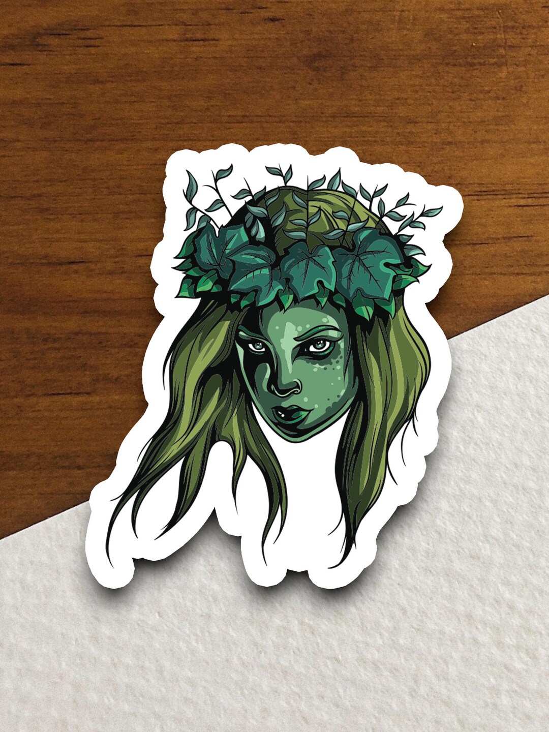Poison Ivy Sticker, Holiday Laptop Decal, Water Bottle Decor, Gift ...