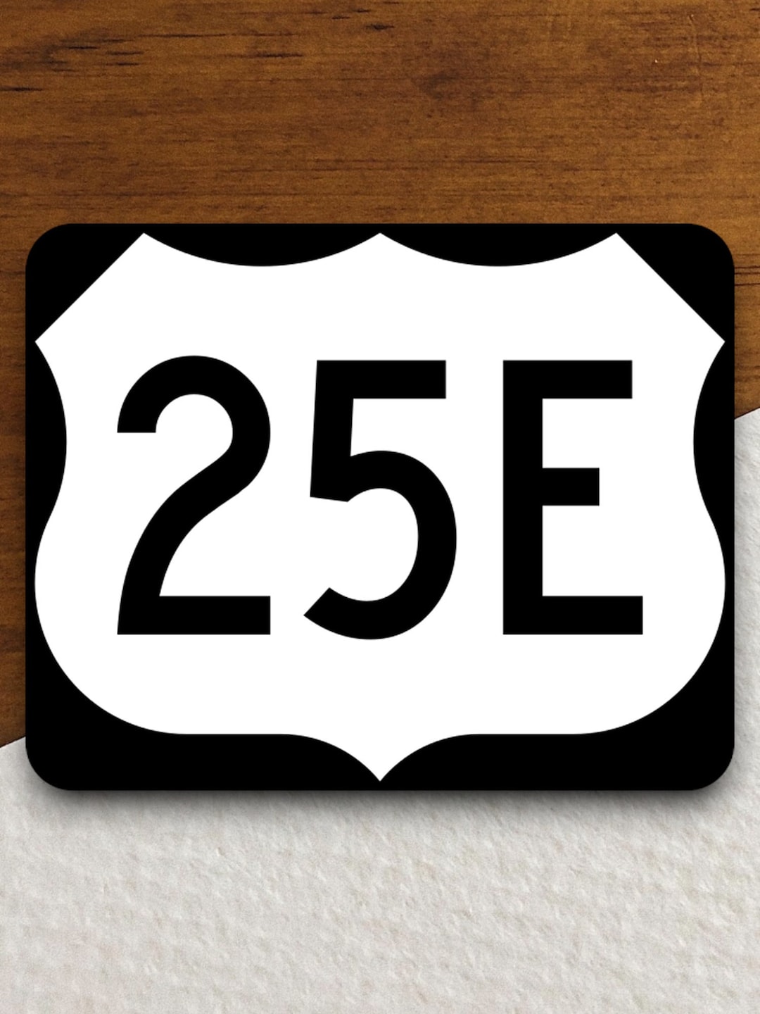 United States Route 25e Road Sign Sticker, Road Trip Sticker, Highway ...