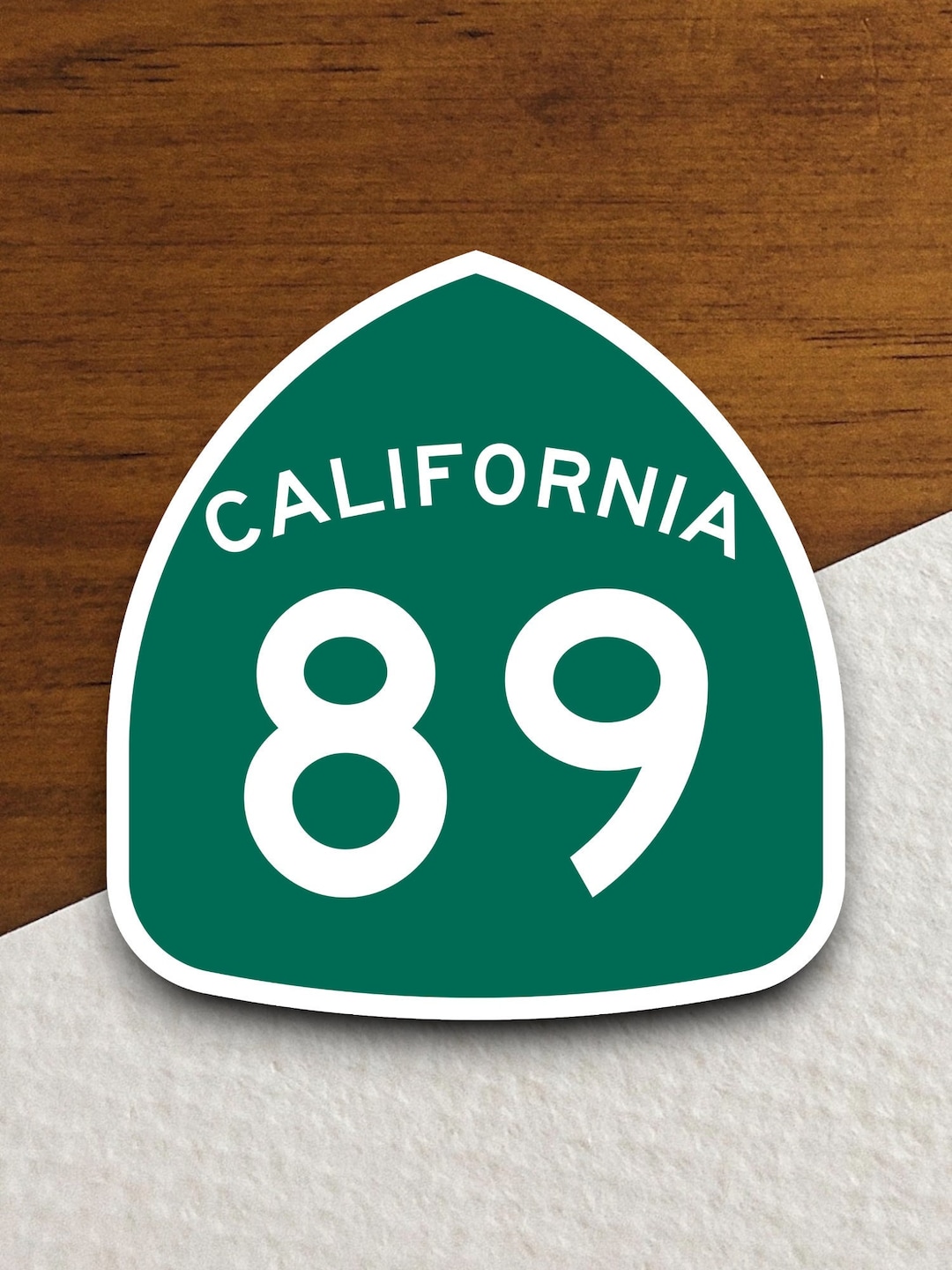 California State Route 89 Road Sign Sticker, Road Trip Sticker, Highway ...
