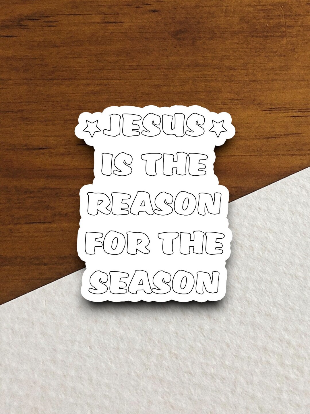 Jesus is the Reason for the Season Faith Sticker Christian - Etsy