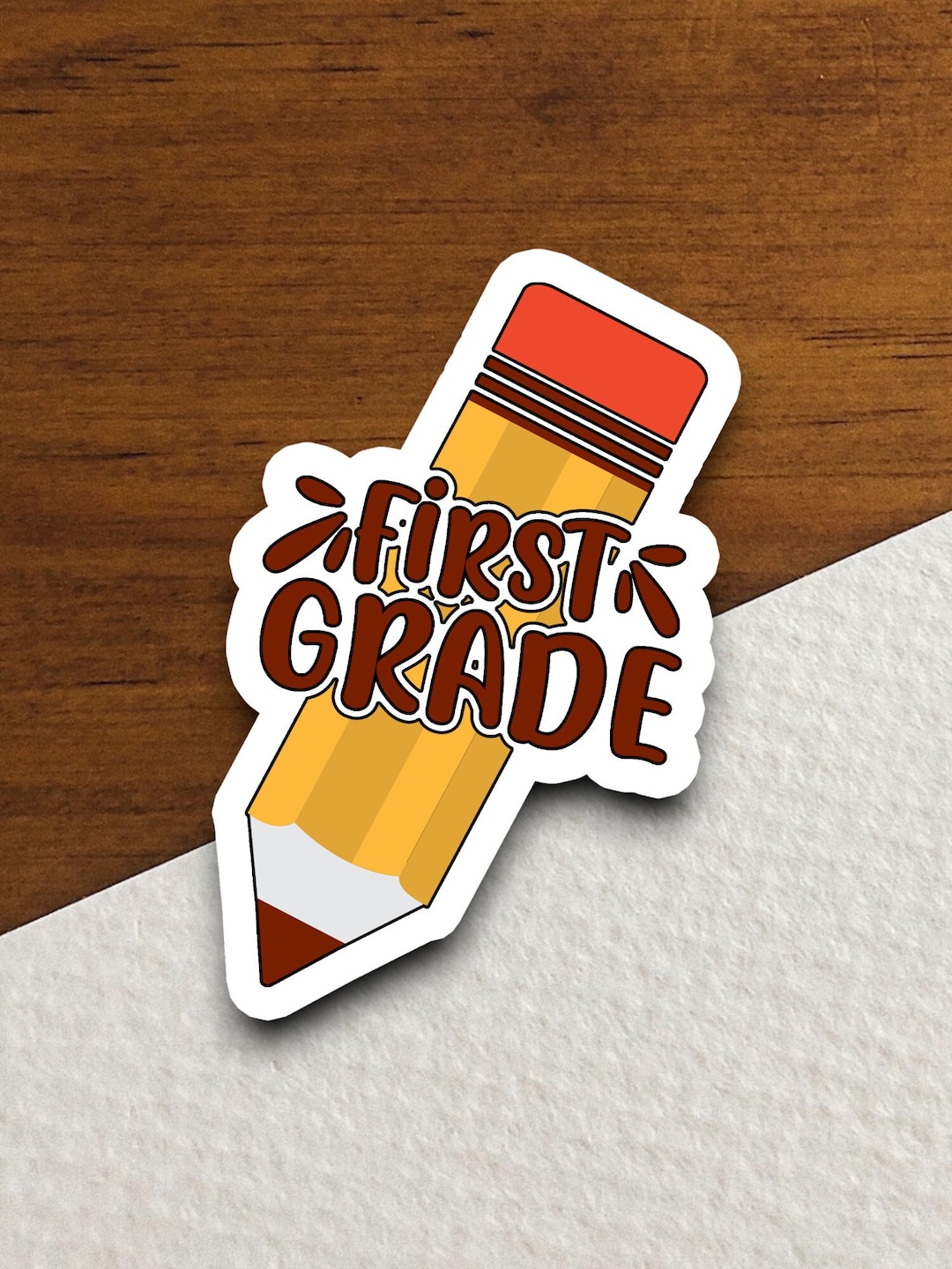 First Grade Sticker, Teacher Sticker, Education Sticker, School Sticker ...