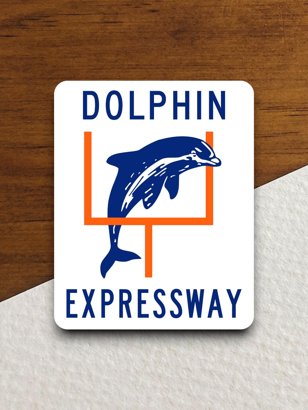 Dolphin Expressway Shield Sticker Road Sign Sticker Travel - Etsy