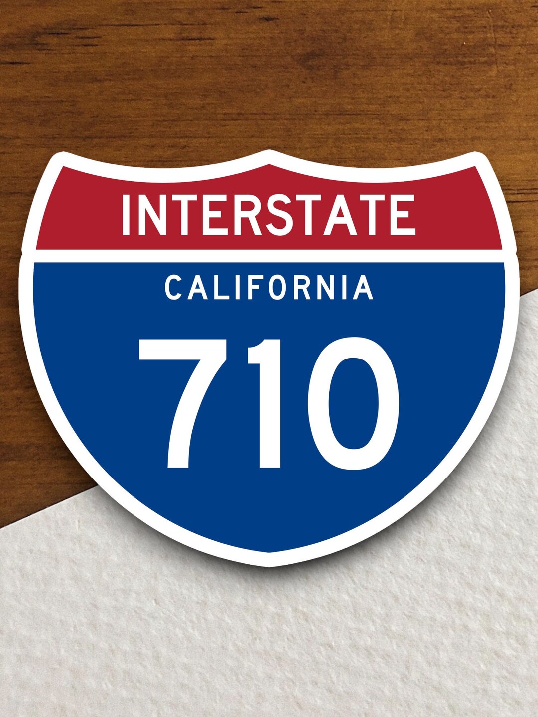 Interstate Route 710 California Sticker, California Sticker, Interstate ...