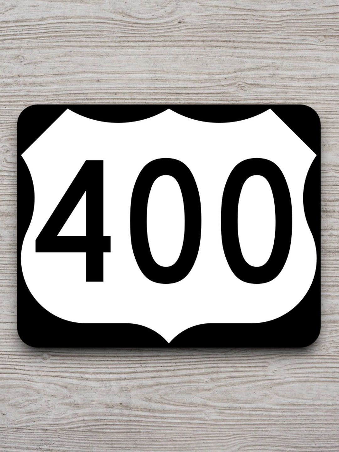 United States U.S. Route 400 Road Sign Sticker, Road Trip Sticker ...