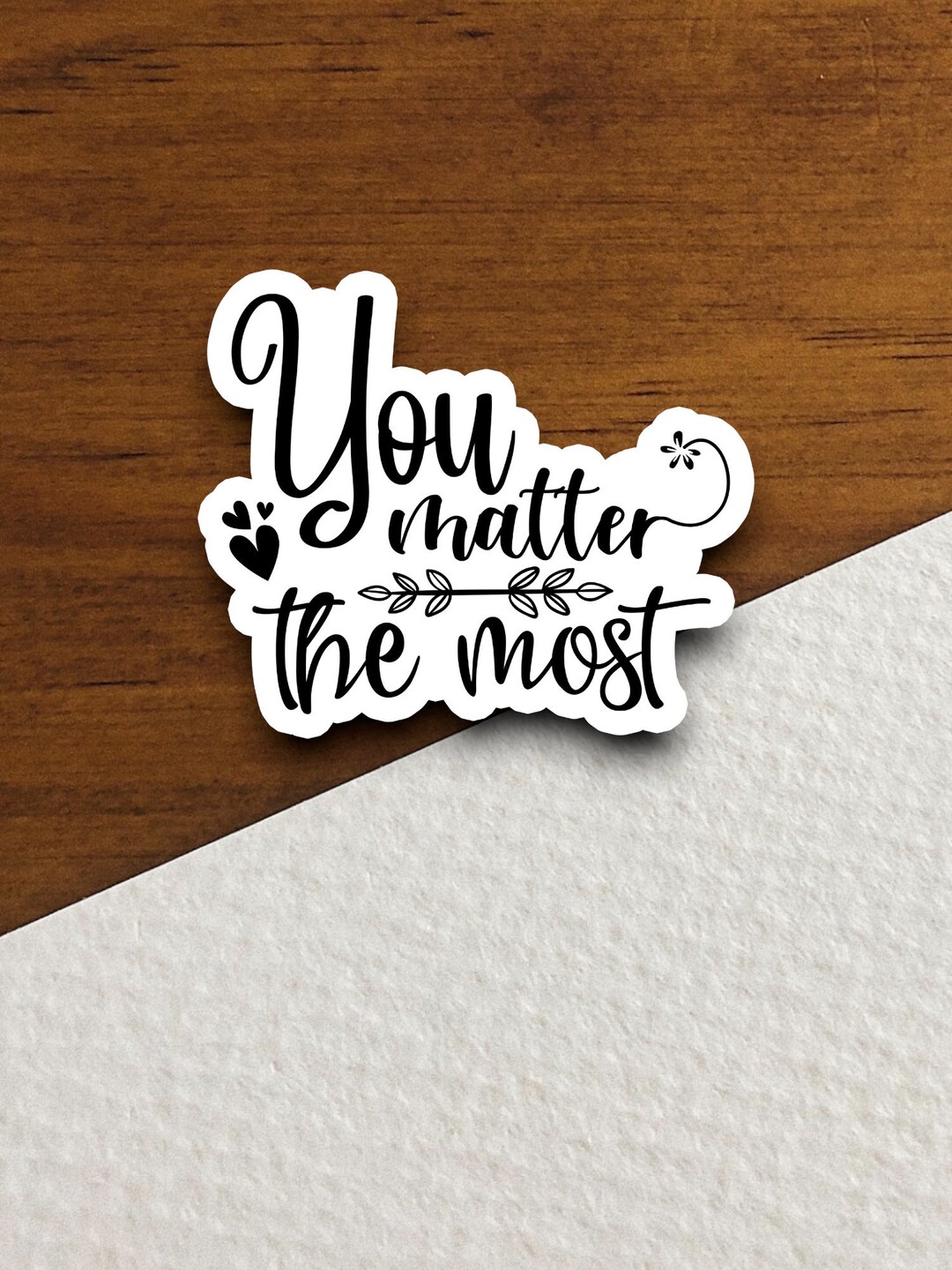 You Matter the Most Sticker, Religious Sticker, Faith Sticker, Worship ...