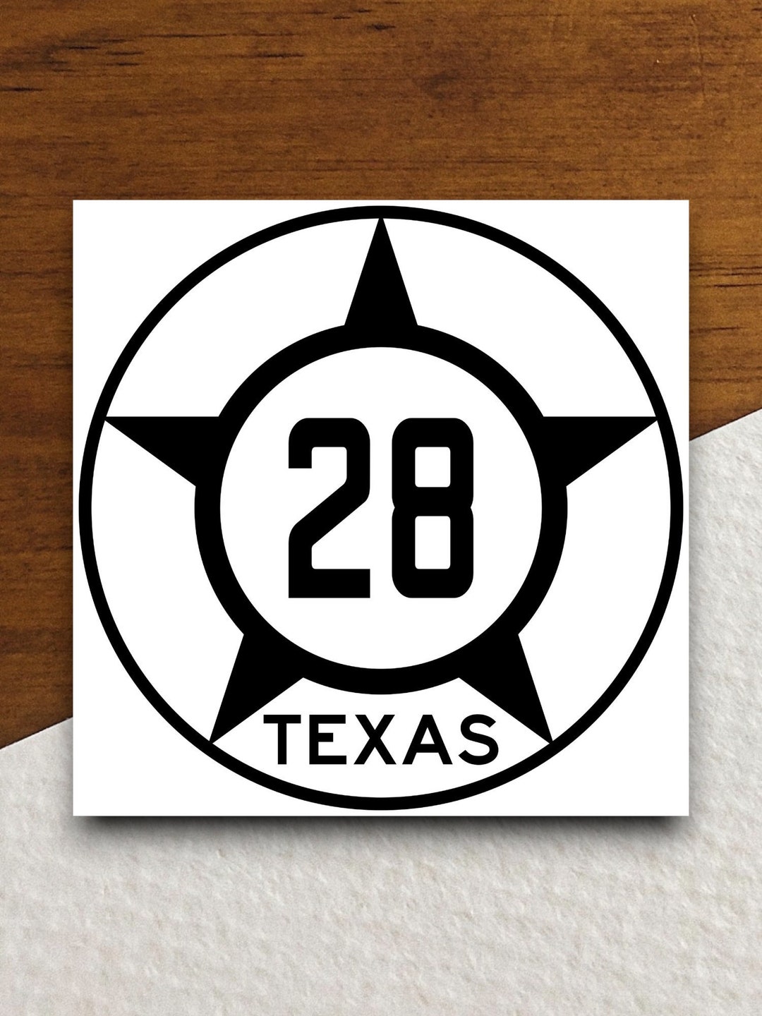 Texas State Route 28 Sticker Road Sign Sticker Travel - Etsy