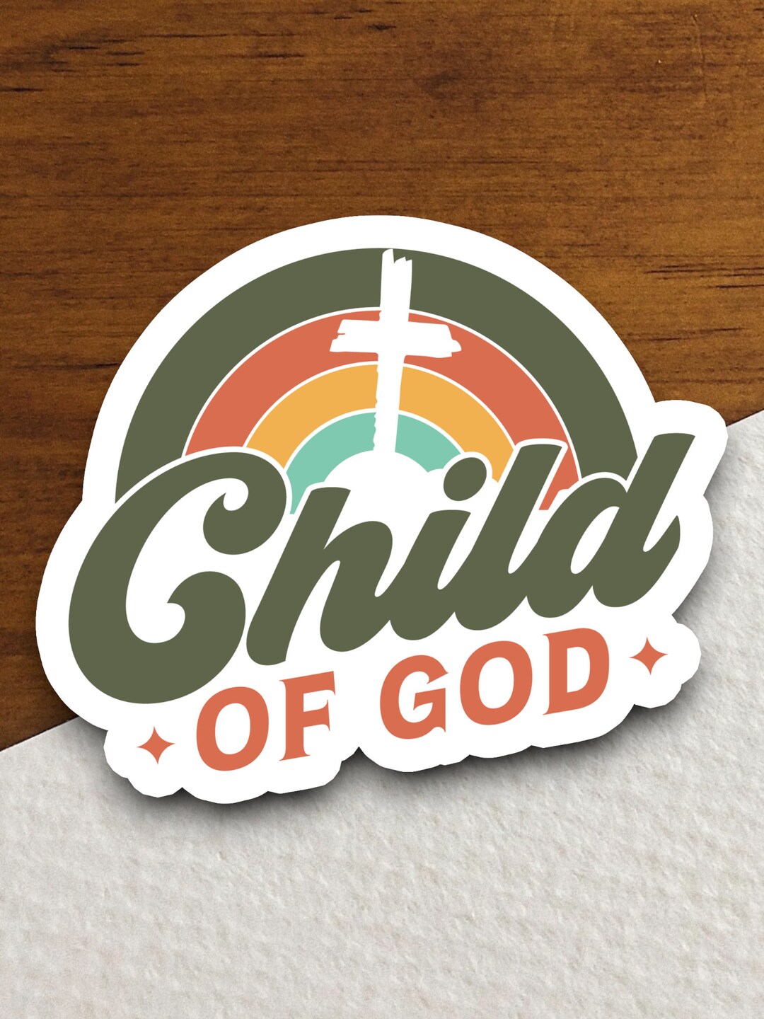 Child of God Sticker, Child Sticker, Cross Sticker, Religious Sticker ...