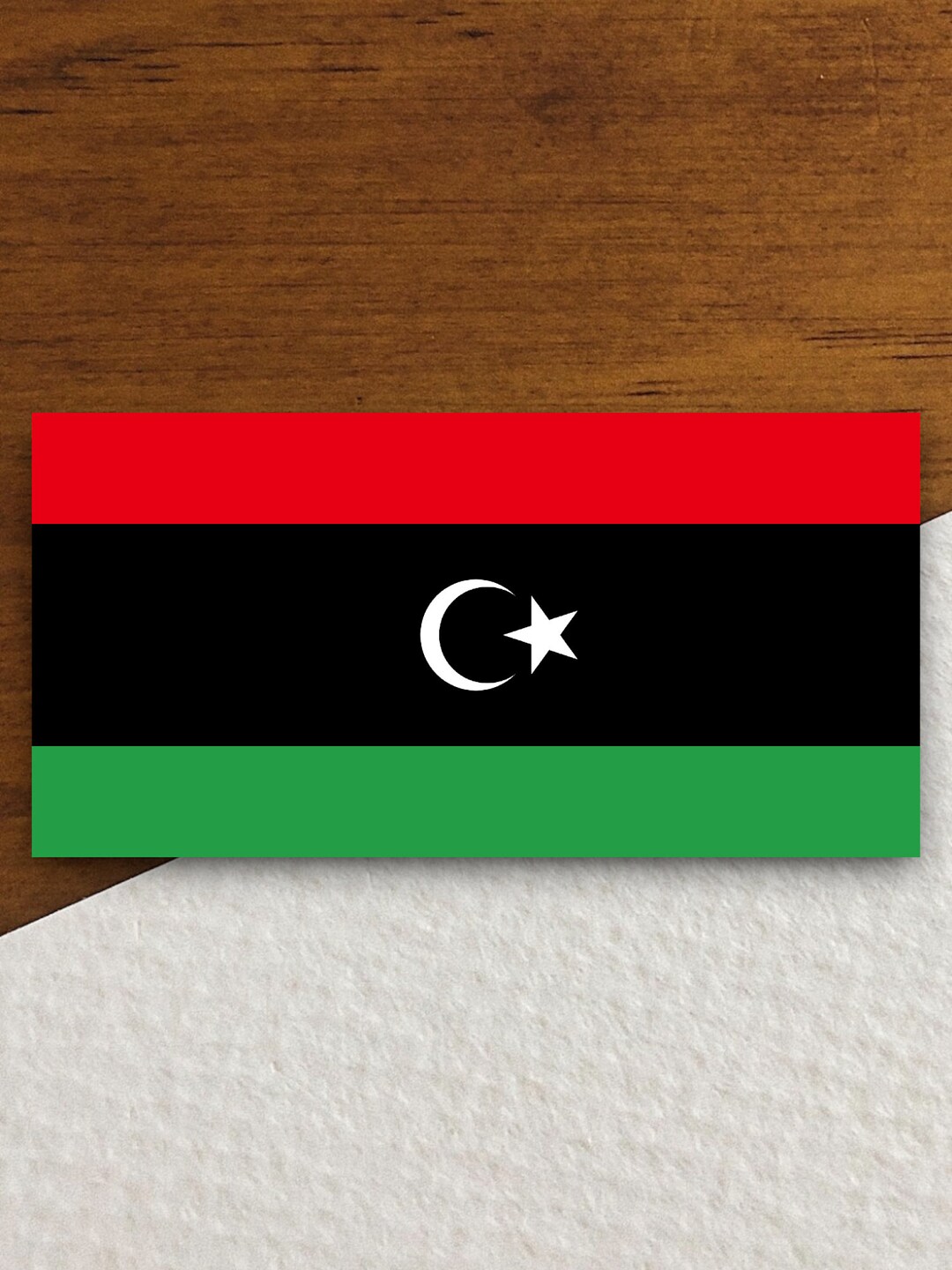 Libya Flag International Country Flag Sticker - Etsy