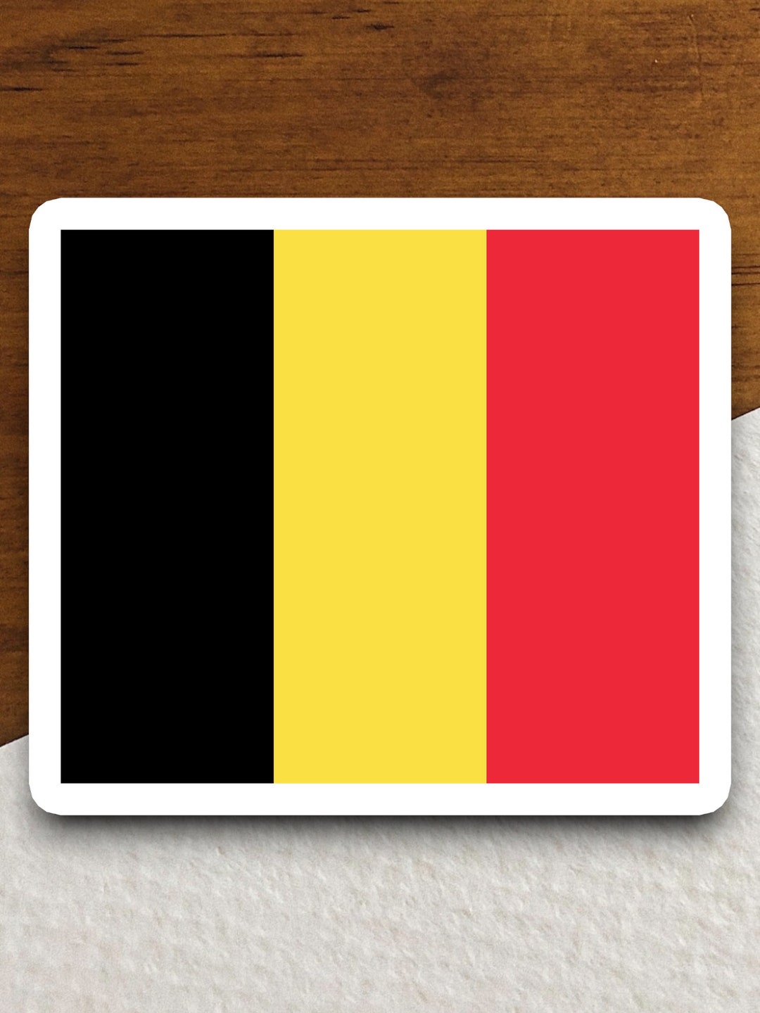 Belgium Flag Sticker: International Country Pride - Etsy