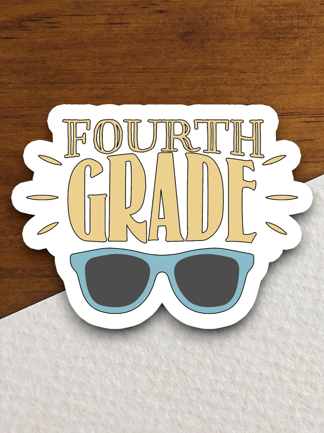 Fourth Grade Sticker, Teacher Sticker, Education Sticker, School ...