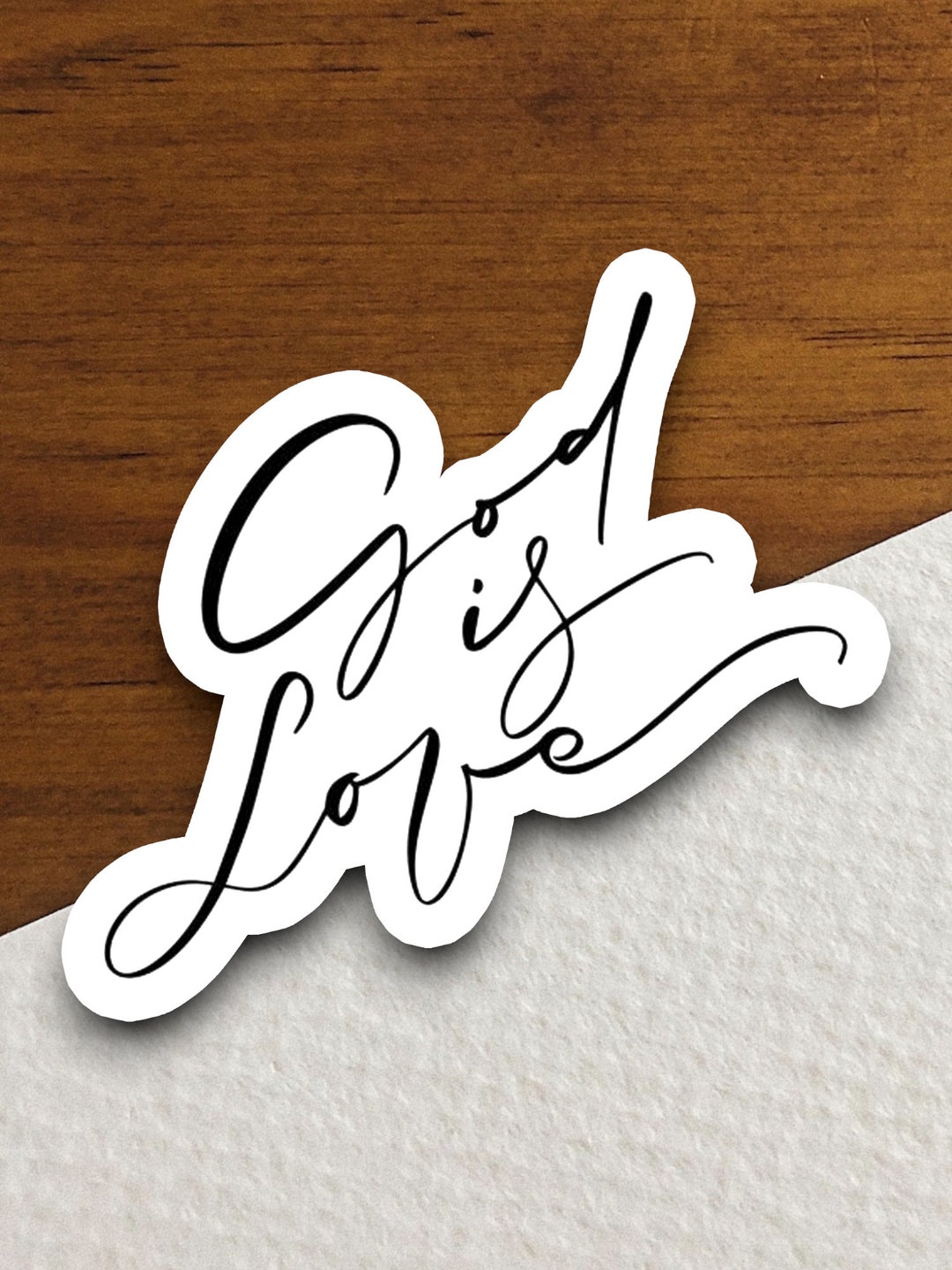 God is Love Sticker, Religious Sticker, Faith Sticker, Worship Sticker ...