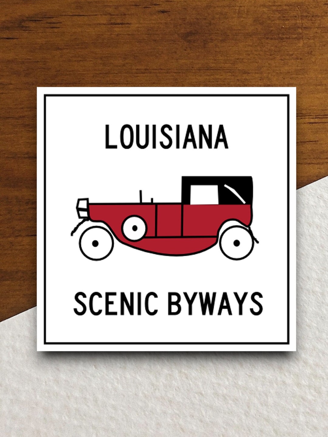 Traffic Sign Louisiana Scenic Byways Road Sign Stickers, Room Décor ...