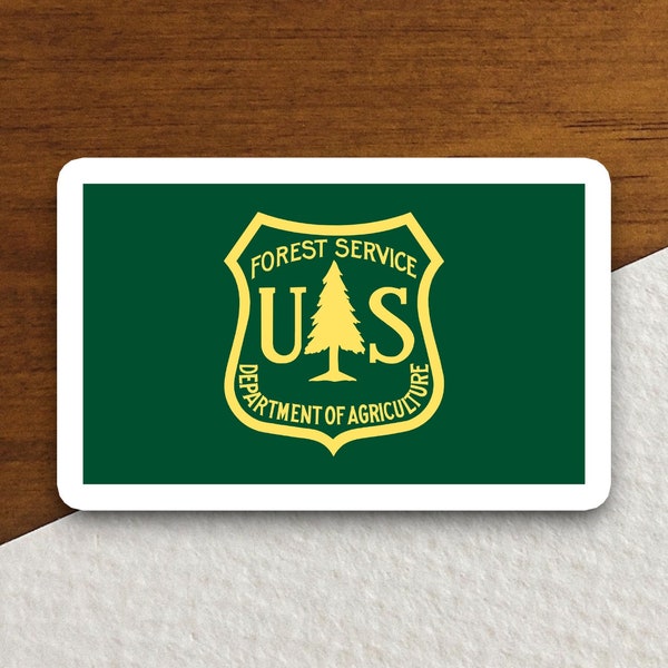 Forest Service Decal - Etsy