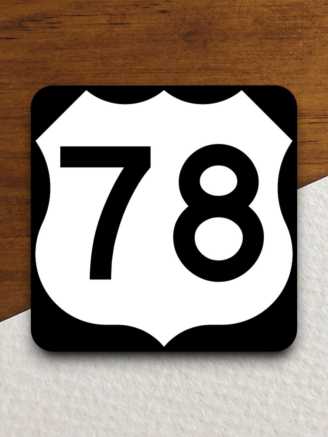 United States Route 78 Road Sign Sticker, Road Trip Sticker, Highway ...
