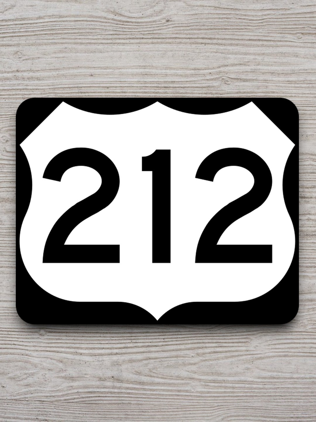 United States U.S. Route 212 Road Sign Sticker, Road Trip Sticker ...
