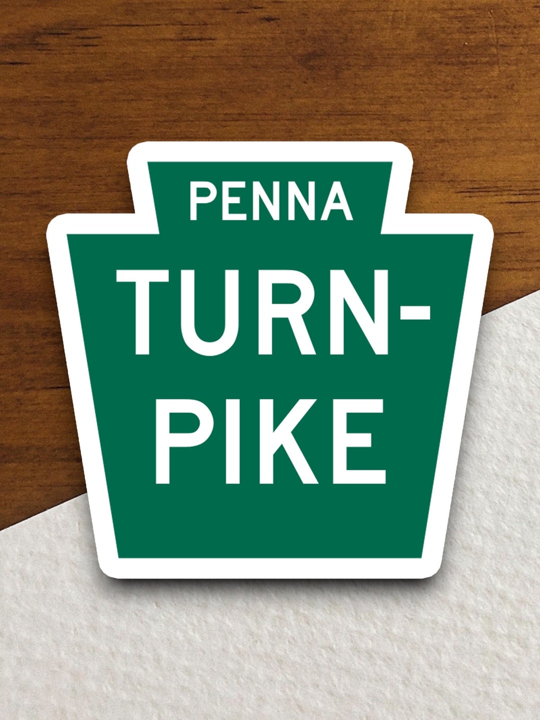 Traffic Sign Pennsylvania Turnpike Road Sign Stickers, Room Décor ...