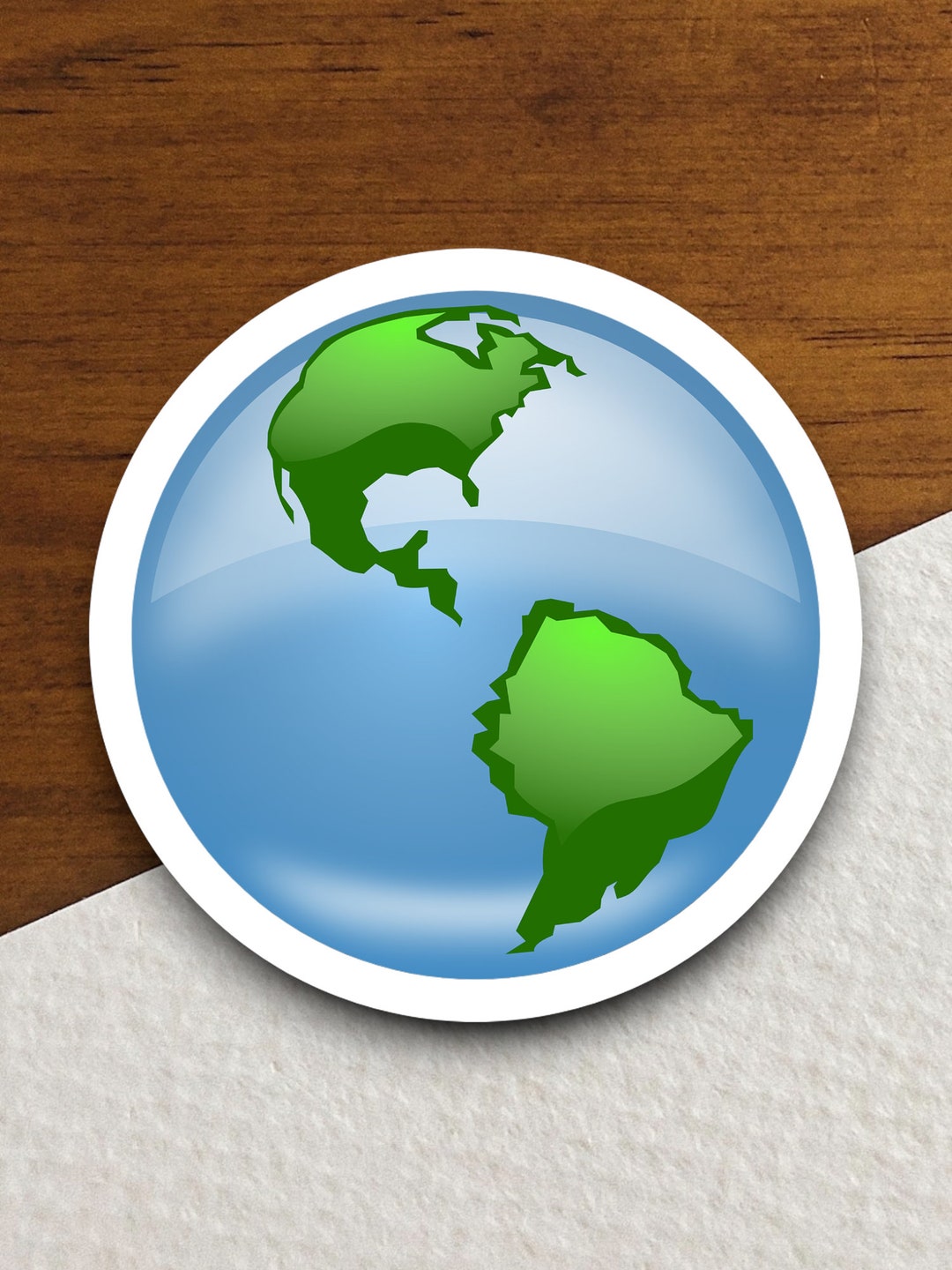 Colorful Planet Earth Sticker, Teacher Sticker, Education Sticker ...