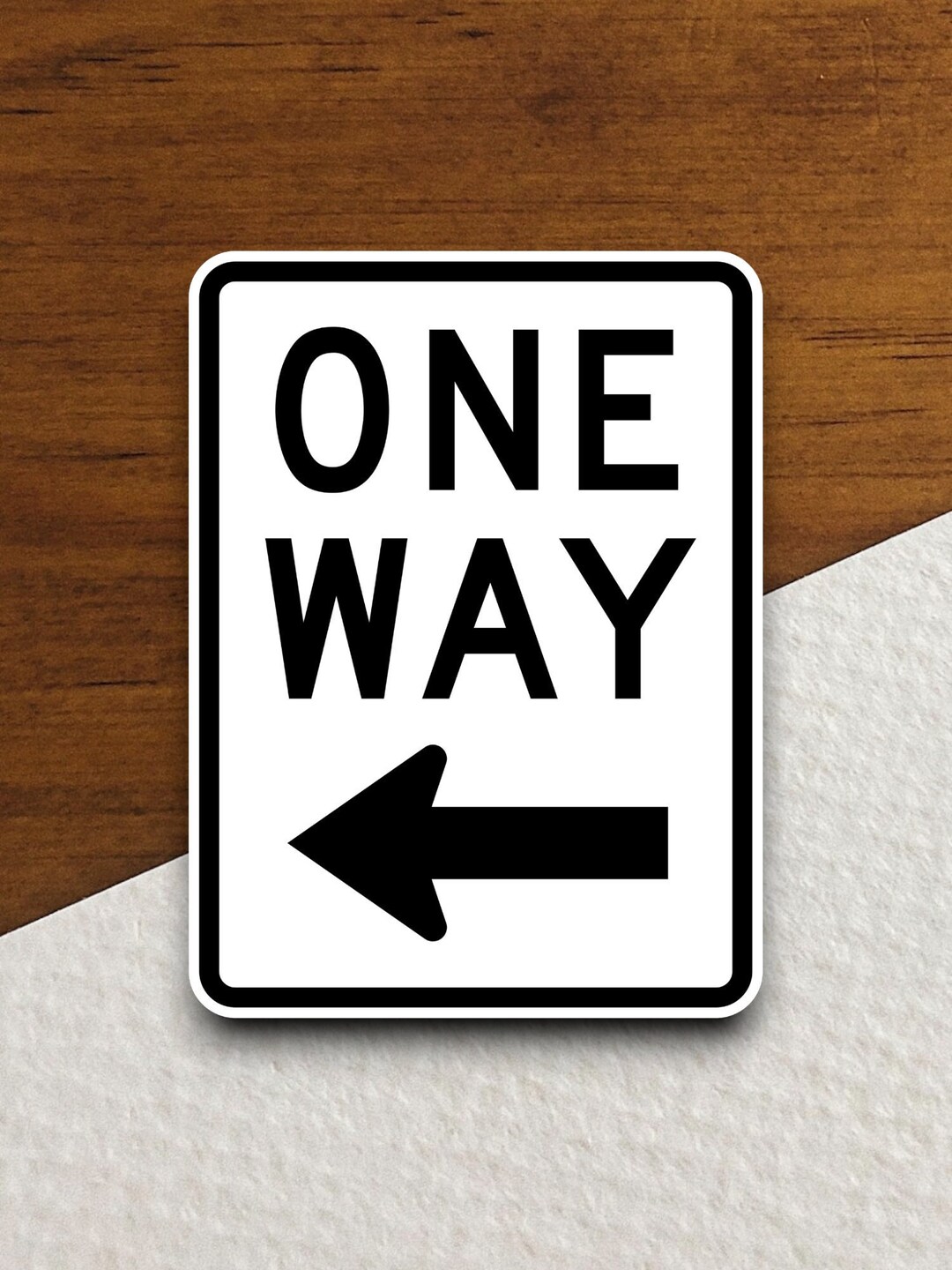 One Way Road Sign Stickers, Traffic Sticker, Road Sign Decoration, Road ...
