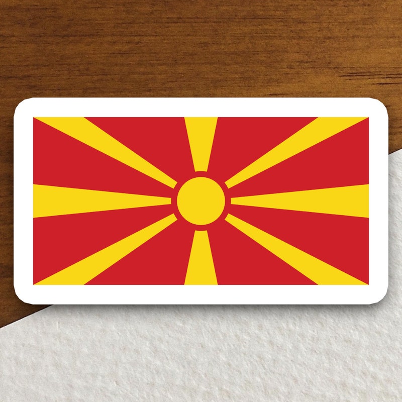 North Macedonia Stickers - Etsy
