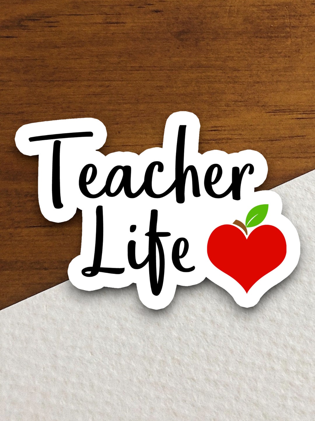 Teacher Life Sticker, Teacher Sticker, Education Sticker, School ...