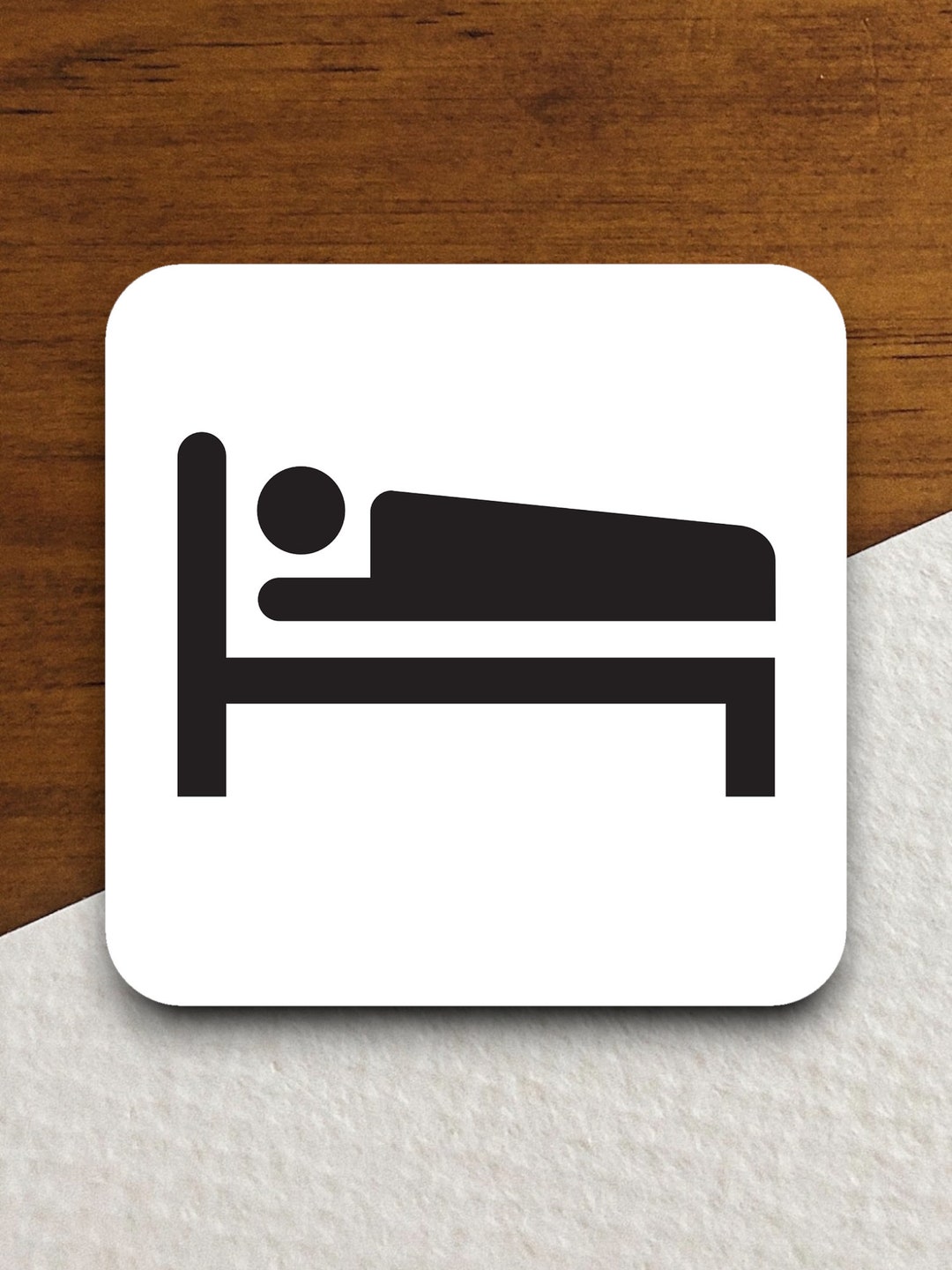 Sleeping Sticker, Sleep Road Sign Stickers, Traffic Sticker, Road Sign ...