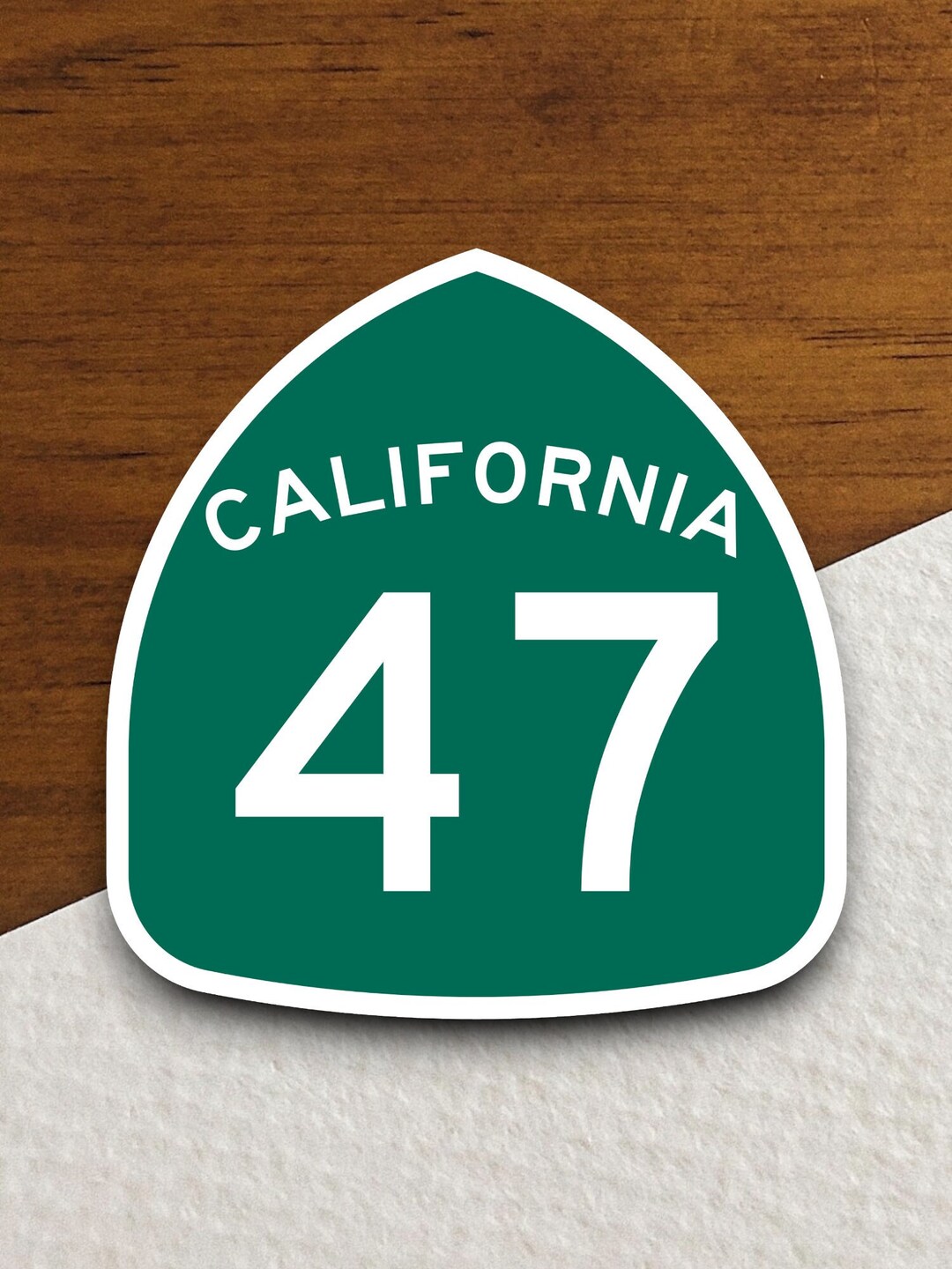California State Route 47 Road Sign Sticker, Road Trip Sticker, Highway ...