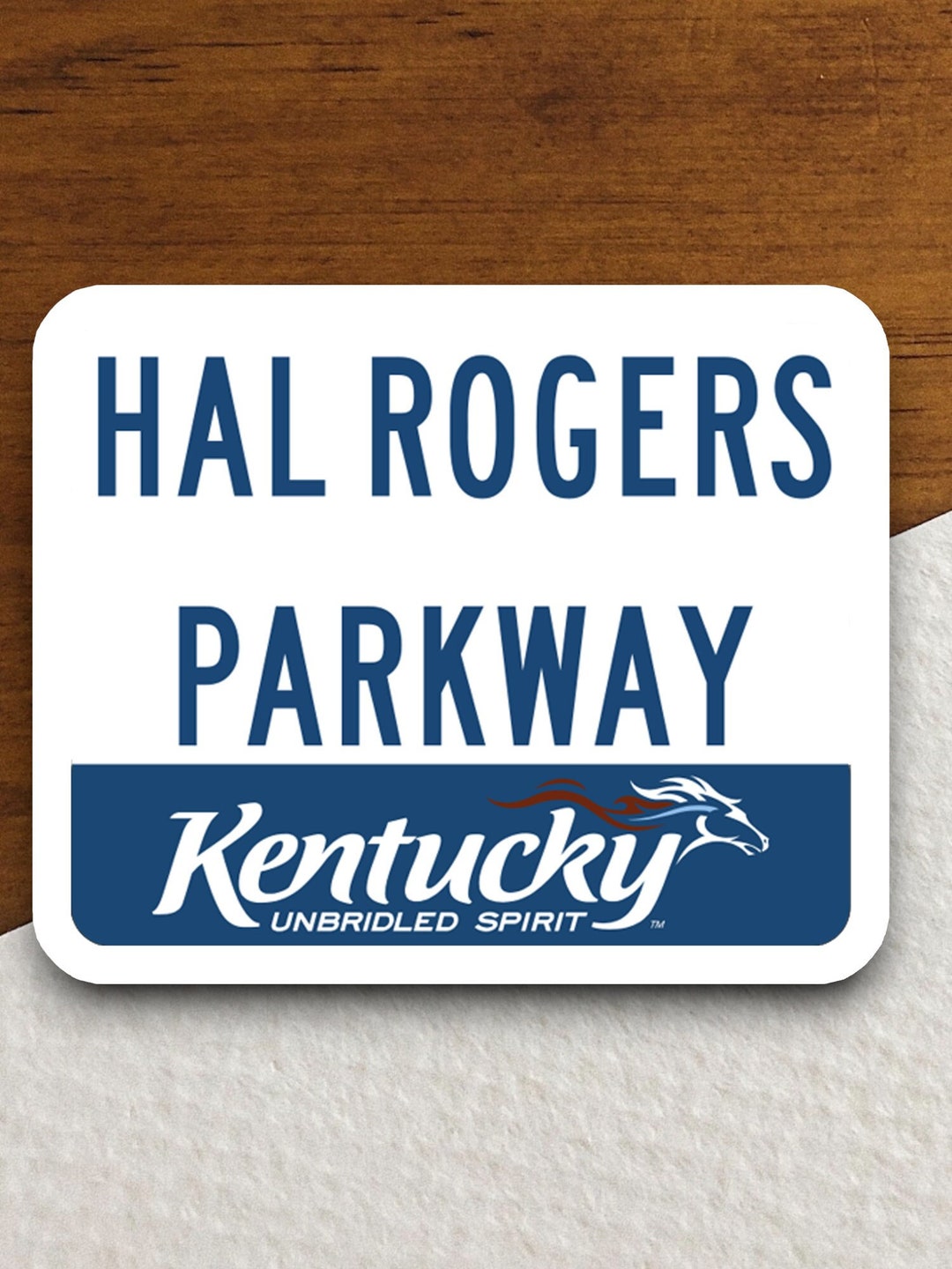 Hal Rogers Parkway Road Sign Stickers Traffic Sticker Road Sign