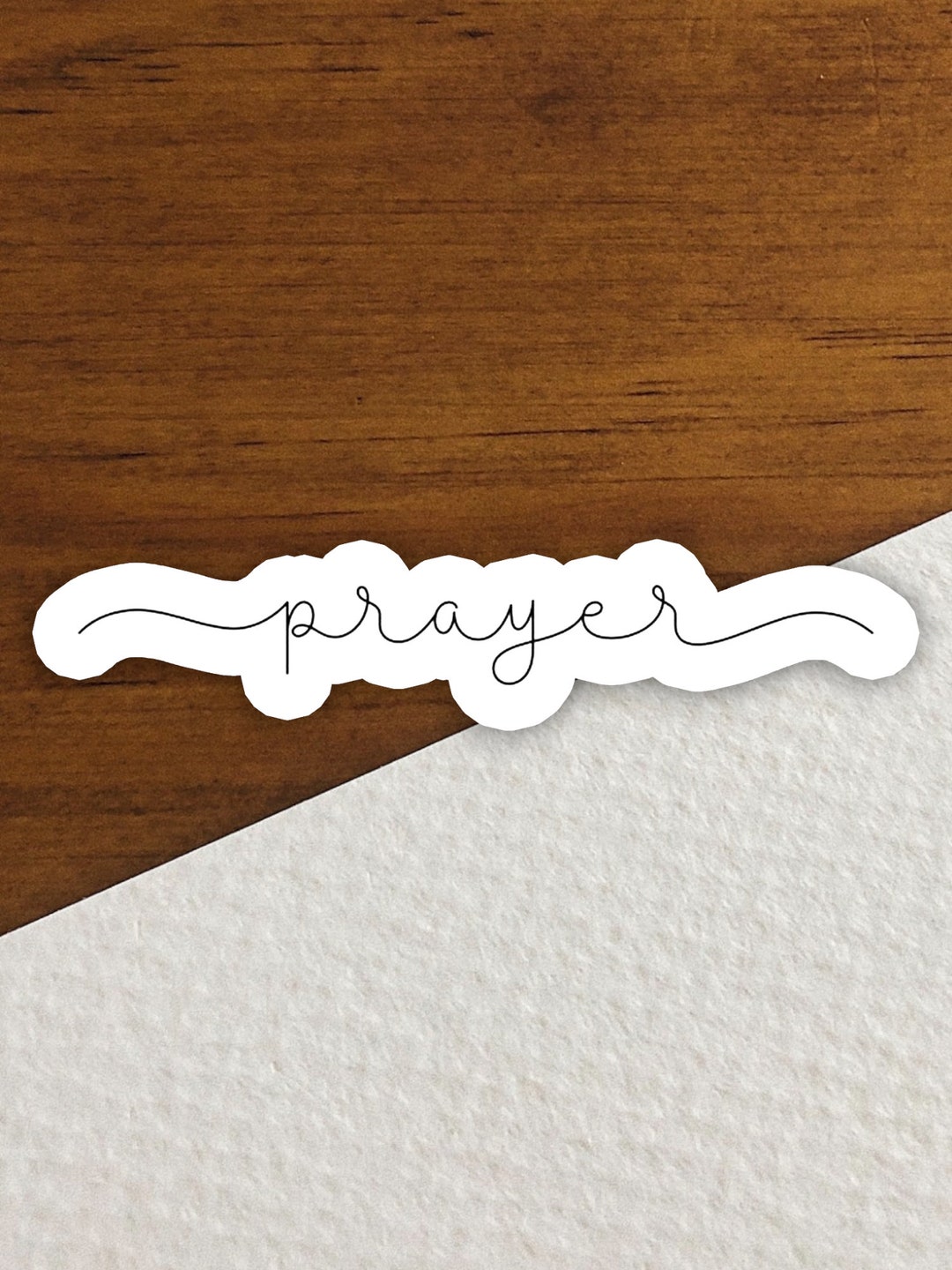 Prayer Sticker, Religious Sticker, Faith Sticker, Worship Sticker ...