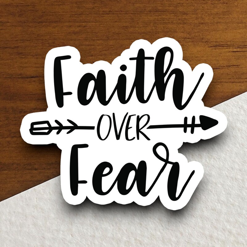 Faith Sticker - Etsy