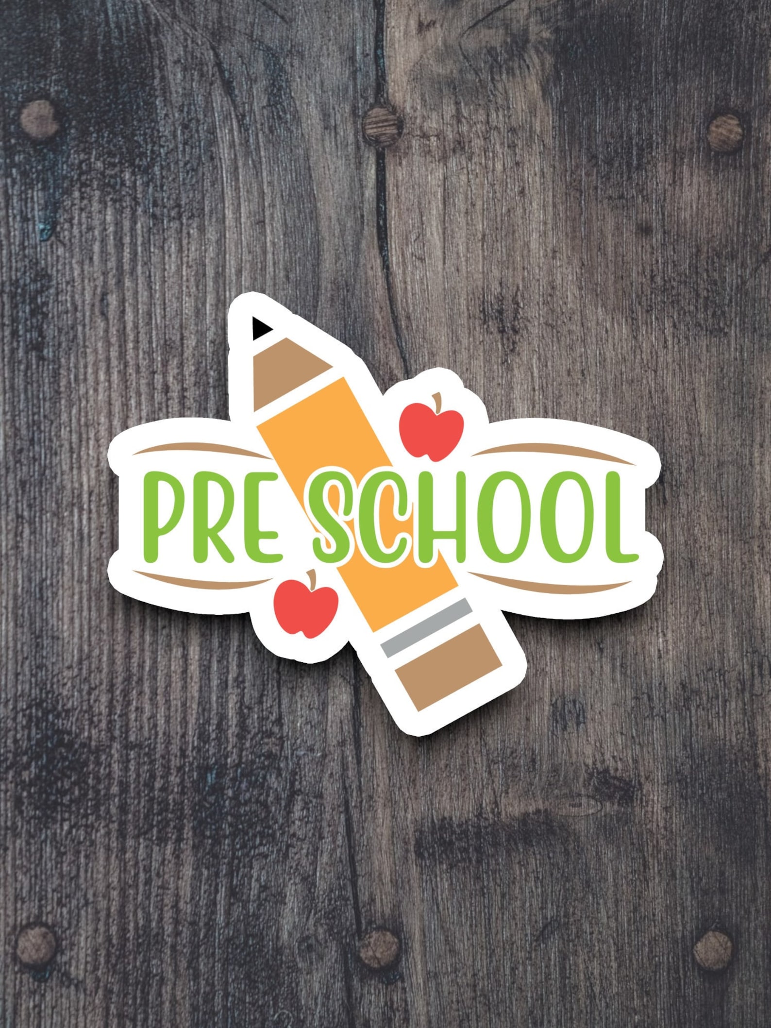 Pre-school Sticker, Teacher Sticker, Education Sticker, School Sticker ...