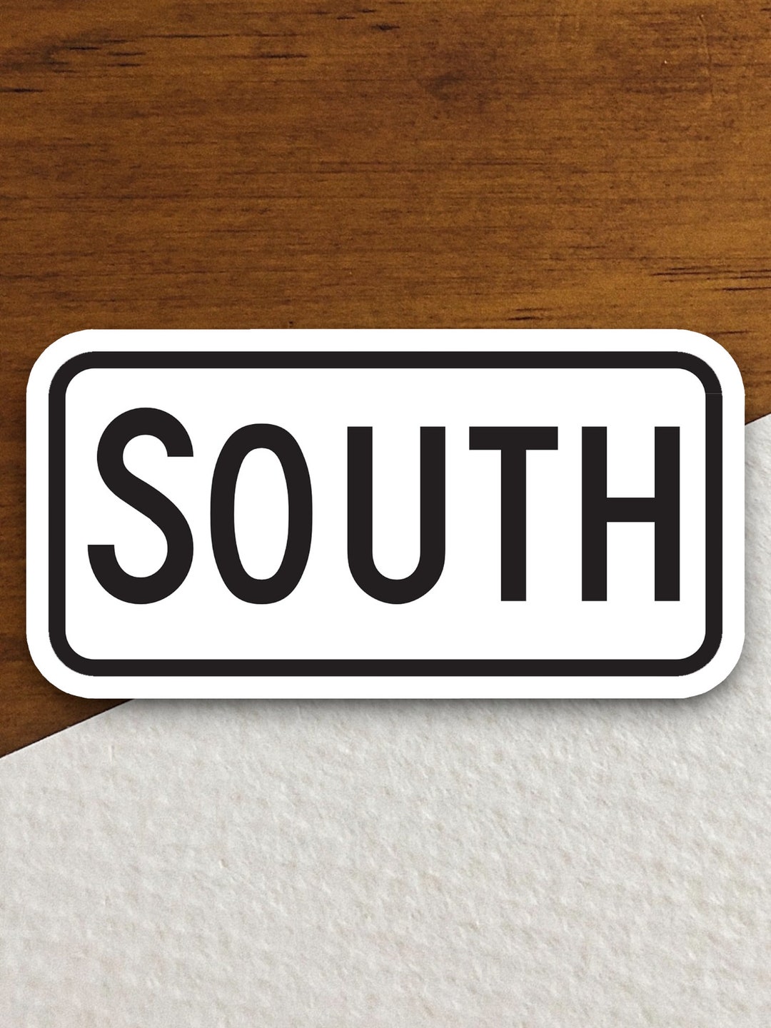 South Sticker, Souvenir Travel Sticker, Road Sign Decor, Travel Gift ...