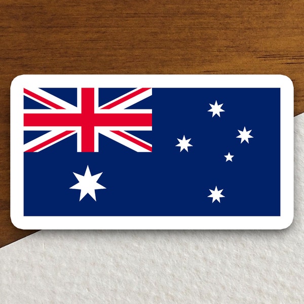 Australian Flag Sticker - Etsy