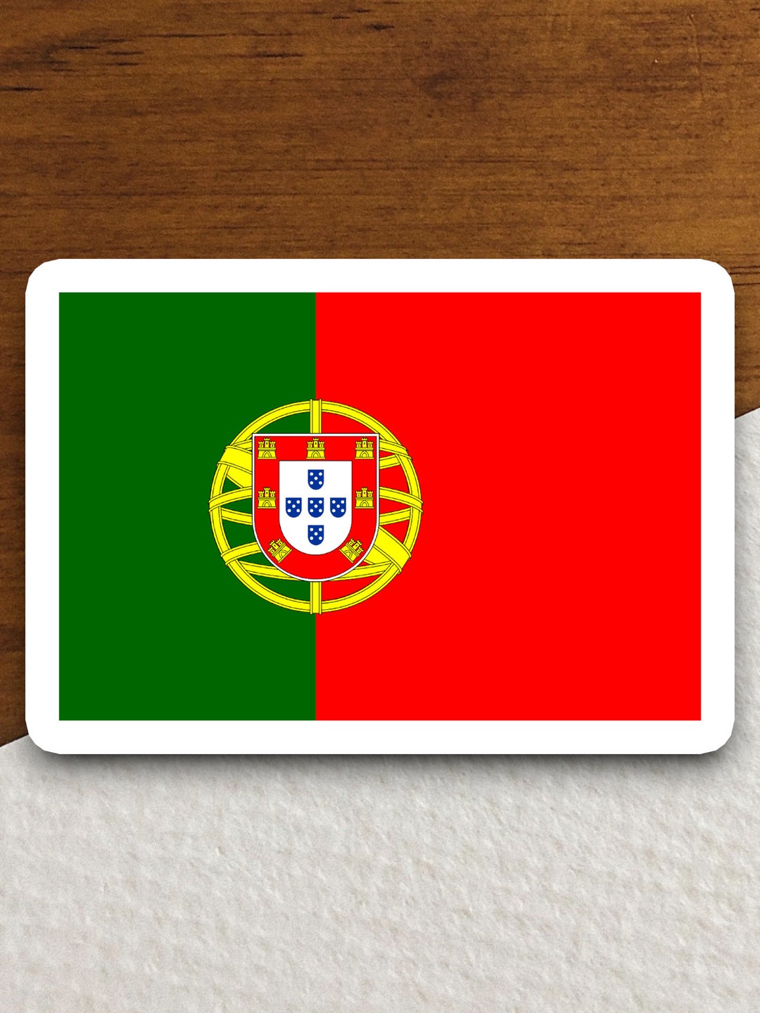 Portugal Flag Sticker, International Country Sticker, International ...