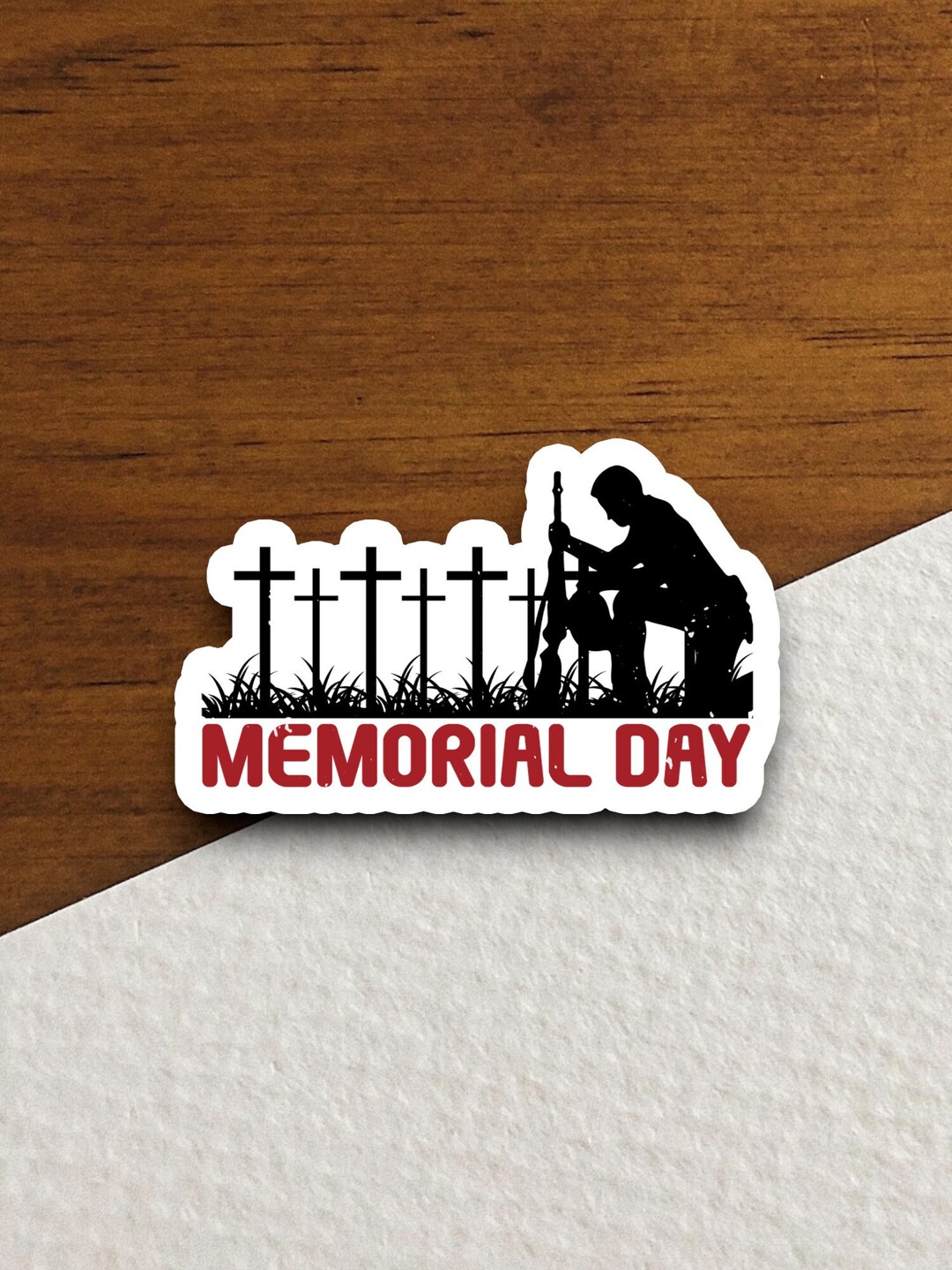 Memorial Day Sticker, Holiday Laptop Decal, Water Bottle Decor, Gift ...