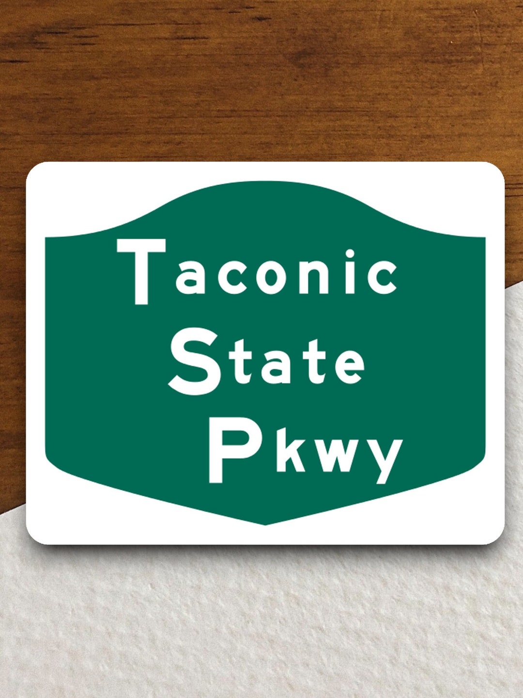 Taconic State Parkway Road Sign Stickers, Traffic Sticker, Road Sign ...