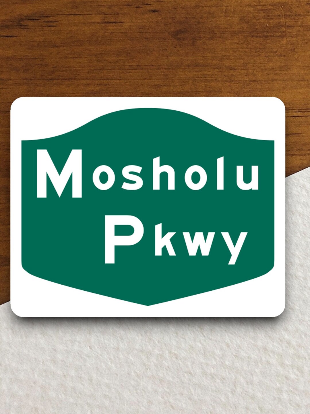 Traffic Signmosholu Parkway Road Sign Stickers, Room Décor Traffic ...