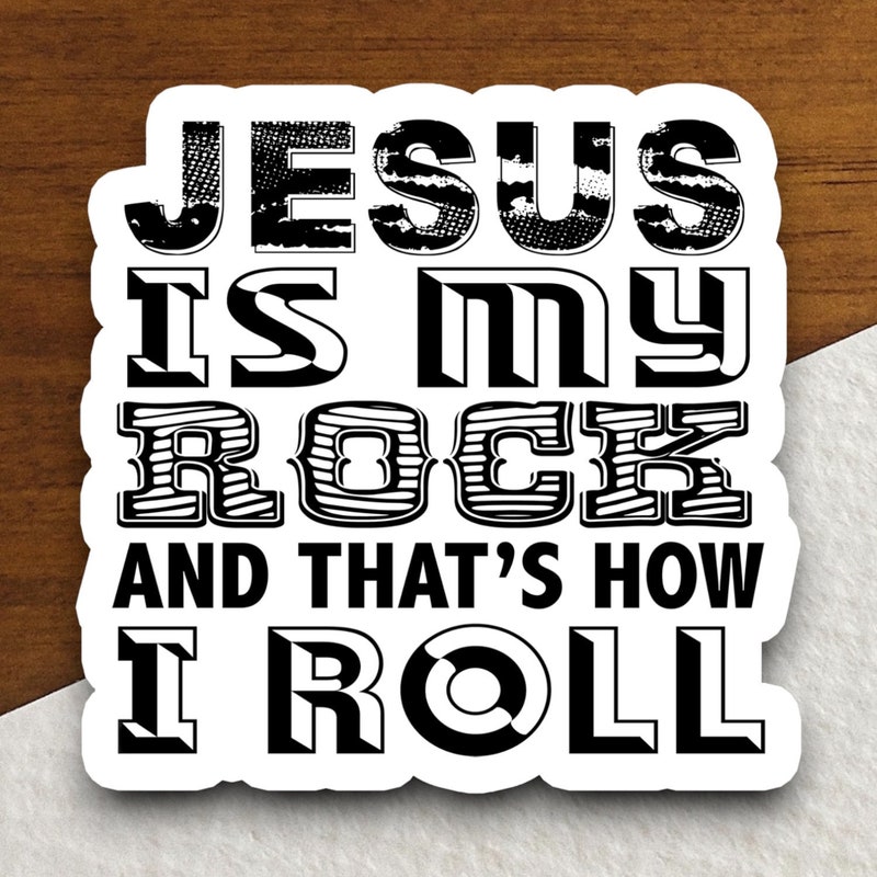 Jesus is My Rock - Etsy