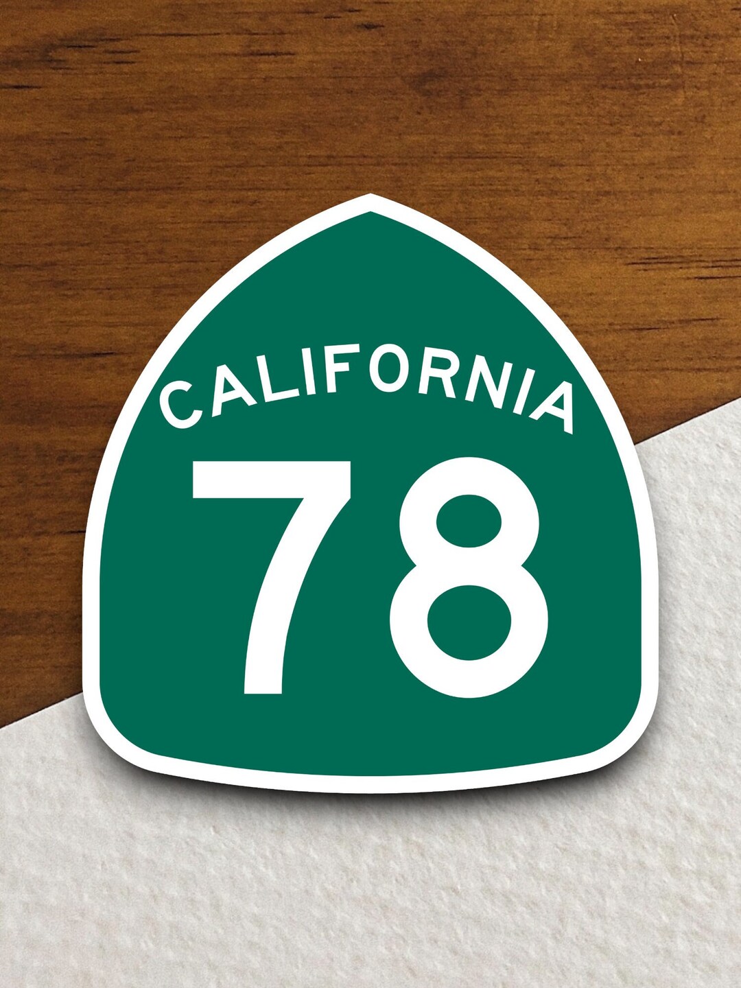 California State Route 78 Road Sign Sticker, Road Trip Sticker, Highway ...