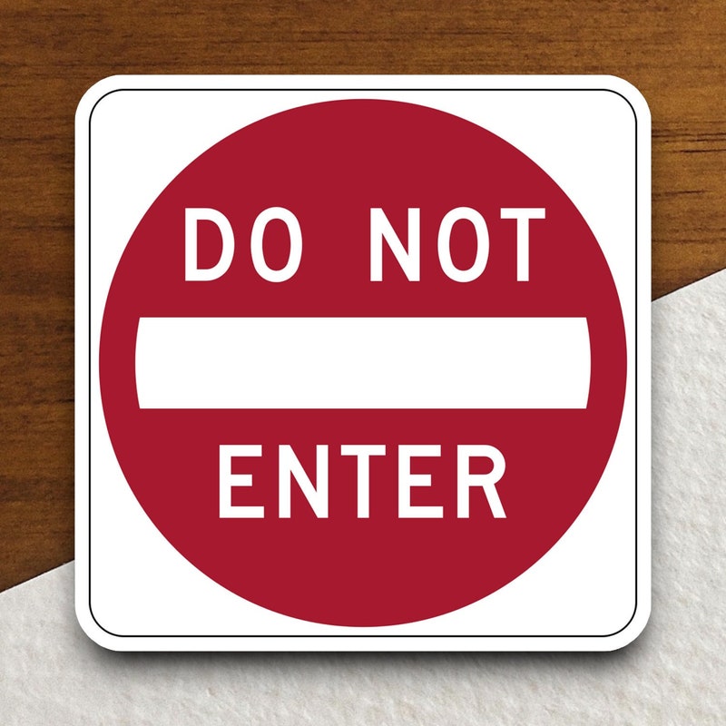 Do Not Enter Room Sign - Etsy