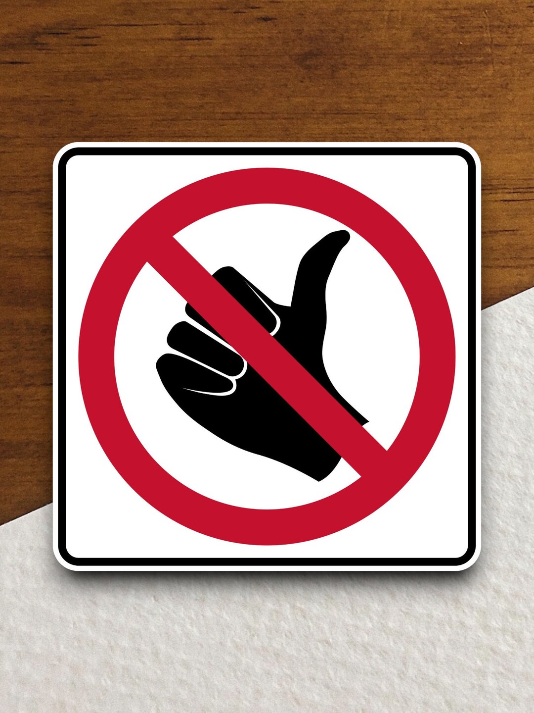 Traffic Signno Hitchhiking Road Sign Stickers, Room Décor Traffic ...