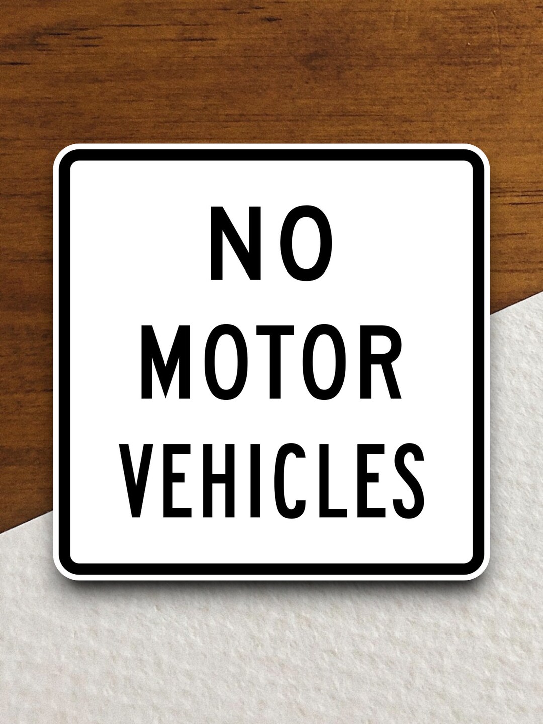 Traffic Signno Motor Vehicles Road Sign Stickers, Room Décor Traffic ...