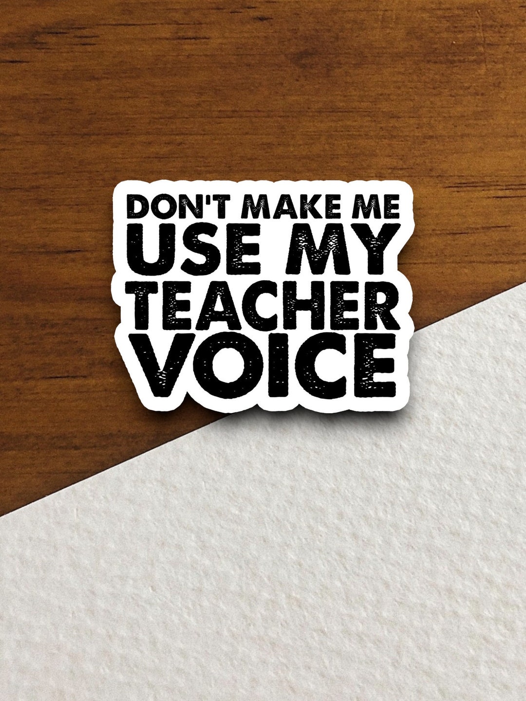 Teacher Voice Sticker, Teacher Sticker, Education Sticker, School ...