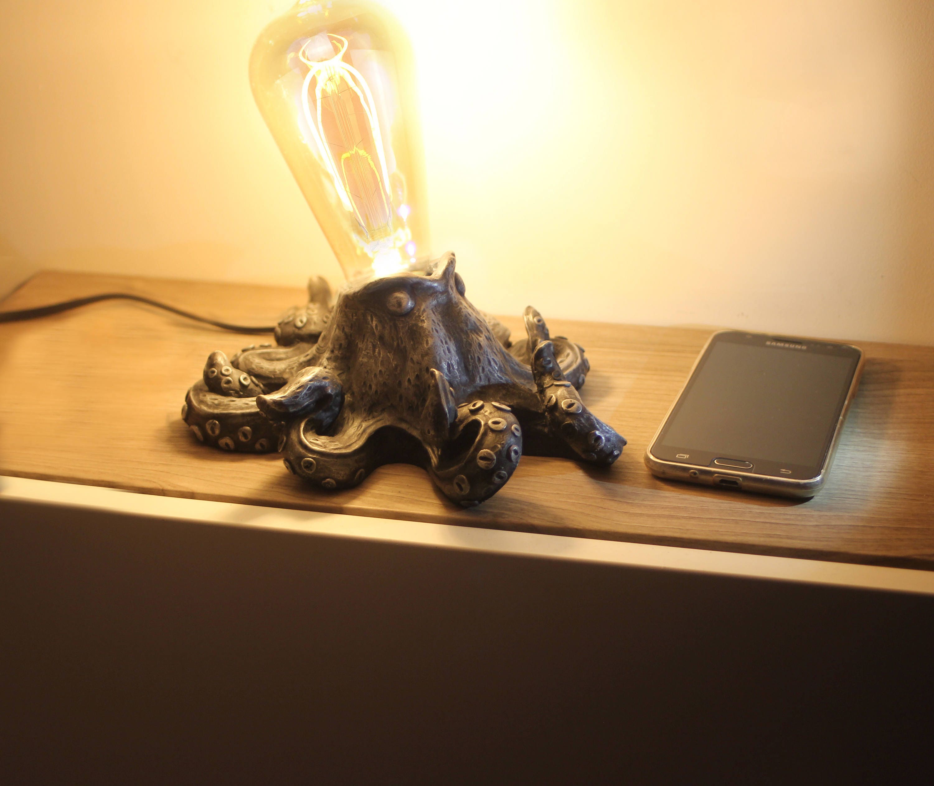 Octopus Lamp Steampunk Vintage - Etsy UK